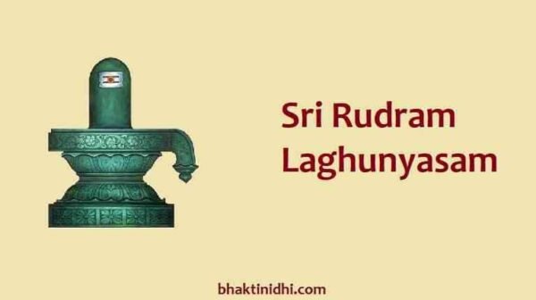 Sri Rudram Laghunyasam English Lyrics
